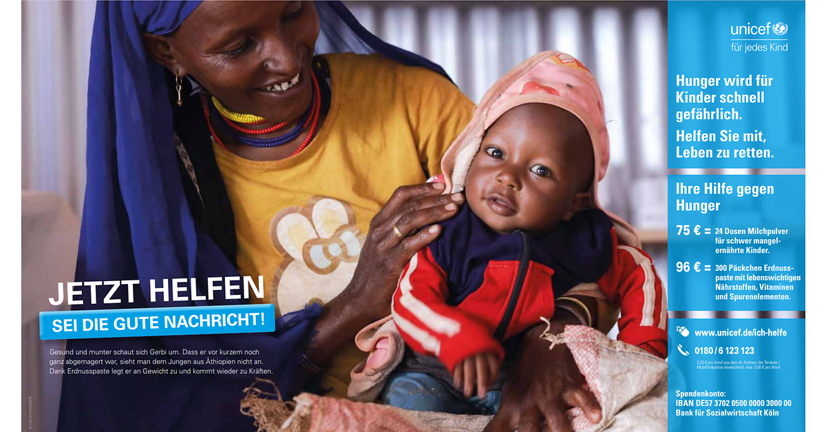 Hunger: Kinder in Lebensgefahr